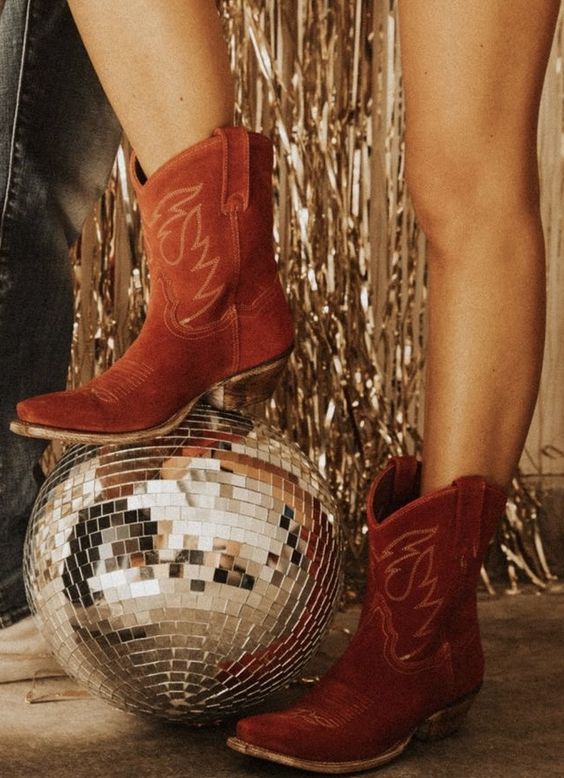 boots-and-disco-ball - HeyAustin