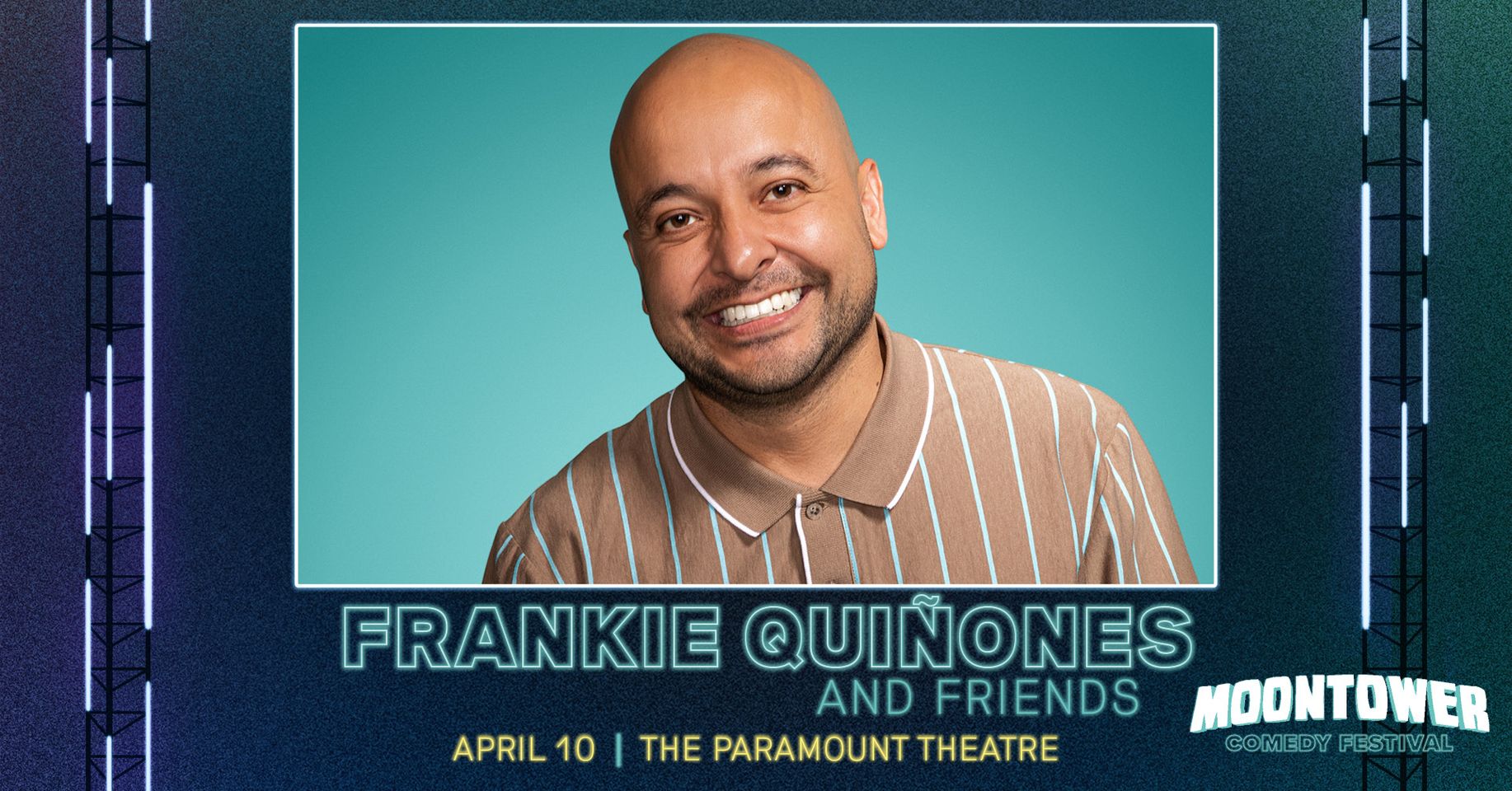 Frankie Quiñones at Moontower Comedy Fest - HeyAustin